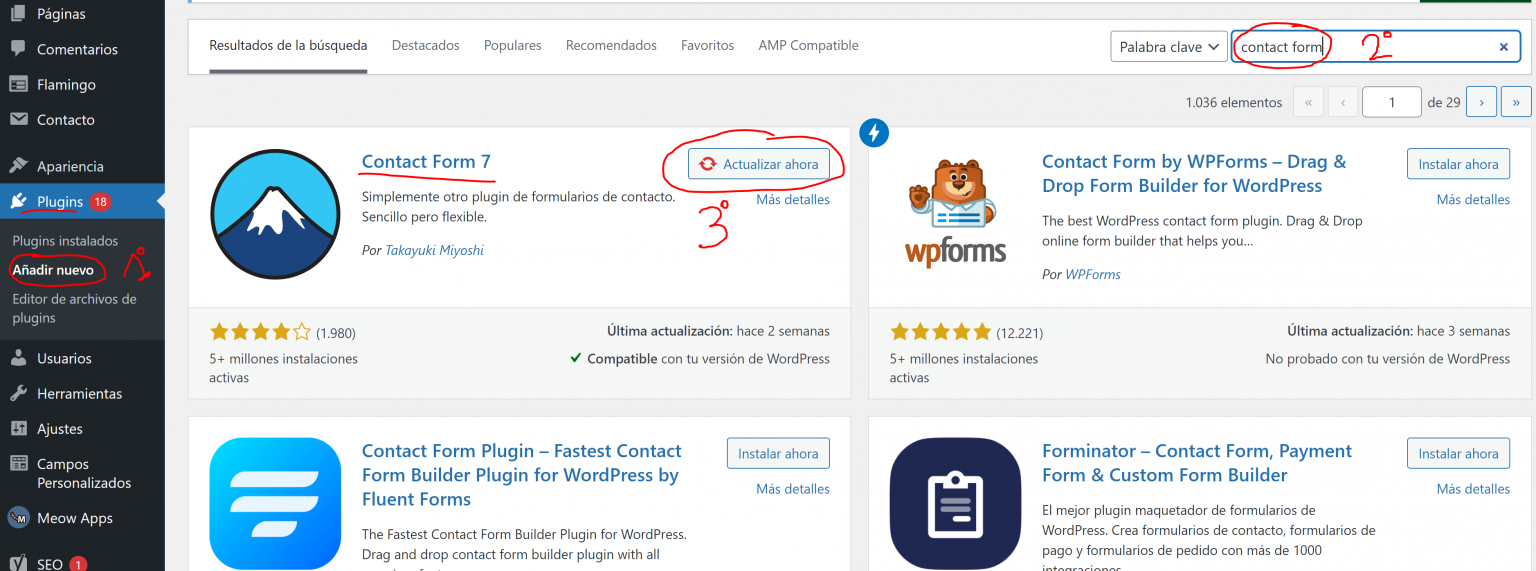Formularios con reCaptcha en WordPress con CF7